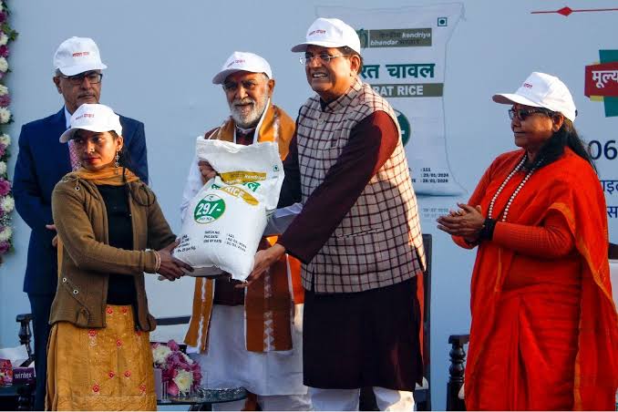 Govt launches Bharat rice at Rs 29/kg